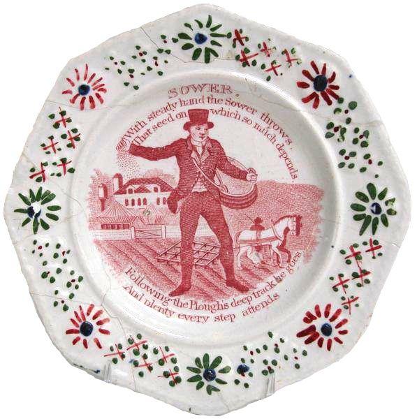 Dishy News - A Transferware Blog: THE PROGRESS OF THE QUARTERN LOAF ON ...