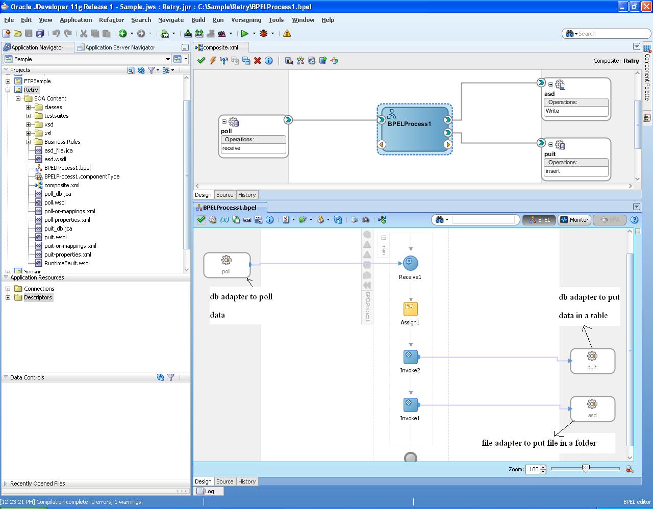 Learning Soa Understanding Transaction In Soa Suite 11g With An Example