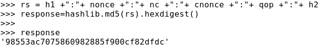 Whitelist: Calculating HTTP Digest Authentication parameters with ... Whitelist: Calculating HTTP Digest Authentication parameters with ...