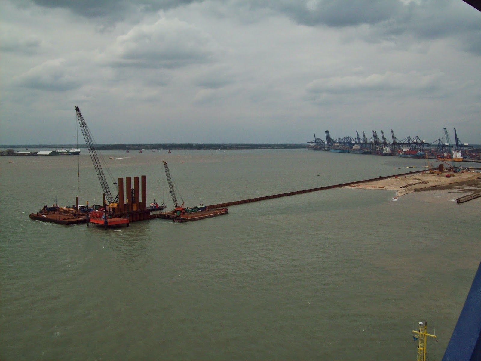 ASN / Townsend Thoresen / P & O Ferries. Port Of Felixstowe