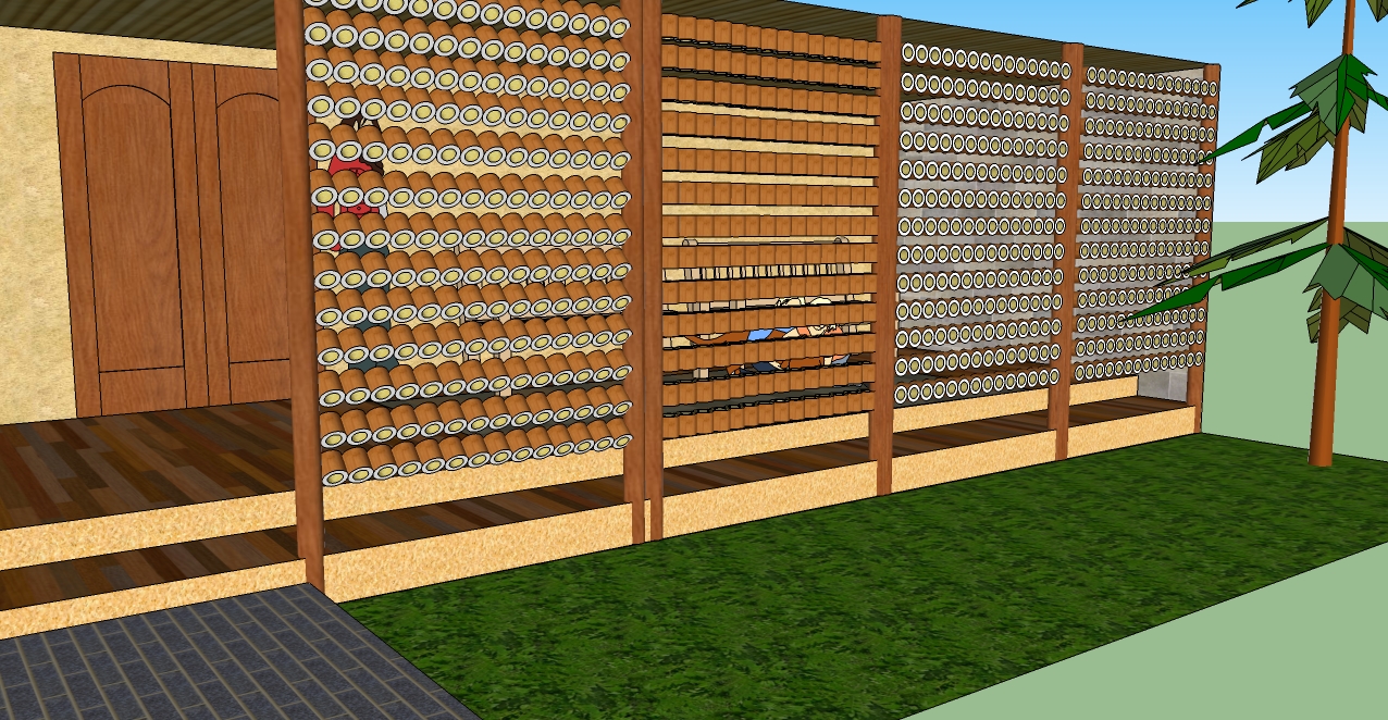 My Architecture: Rooster Bambu (Nako Bambu sebagai Pengganti Rooster)