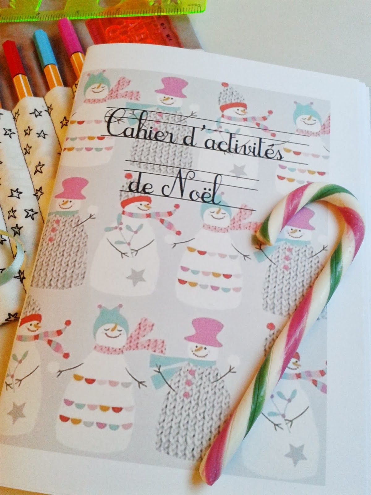 DIY by M.: Cahier d'activités de Noël #printable inside