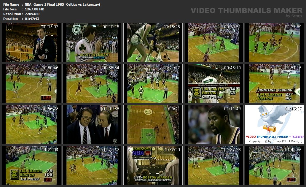 Nba Finals 1985