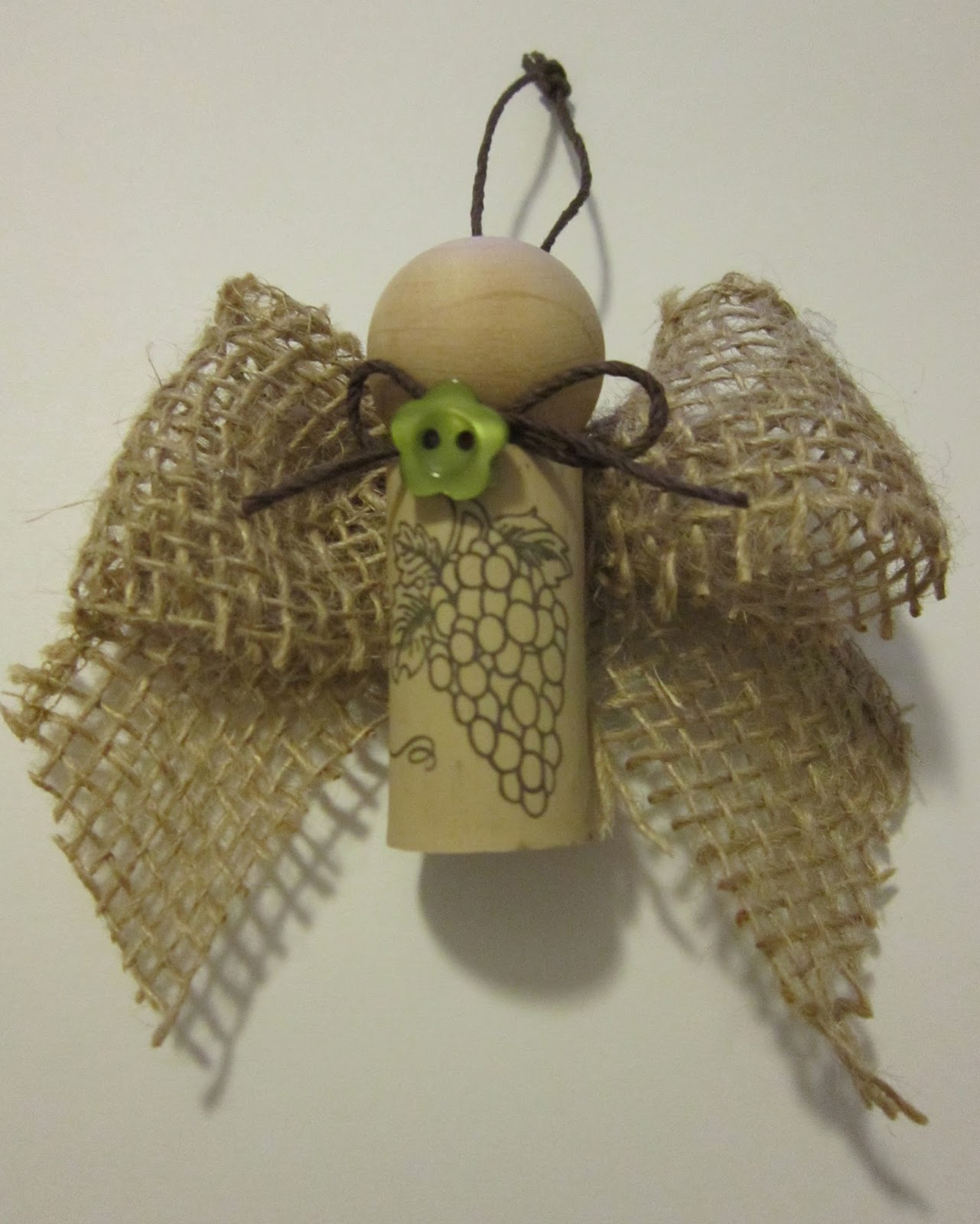 Krafting with Karen: Wine Cork Angels