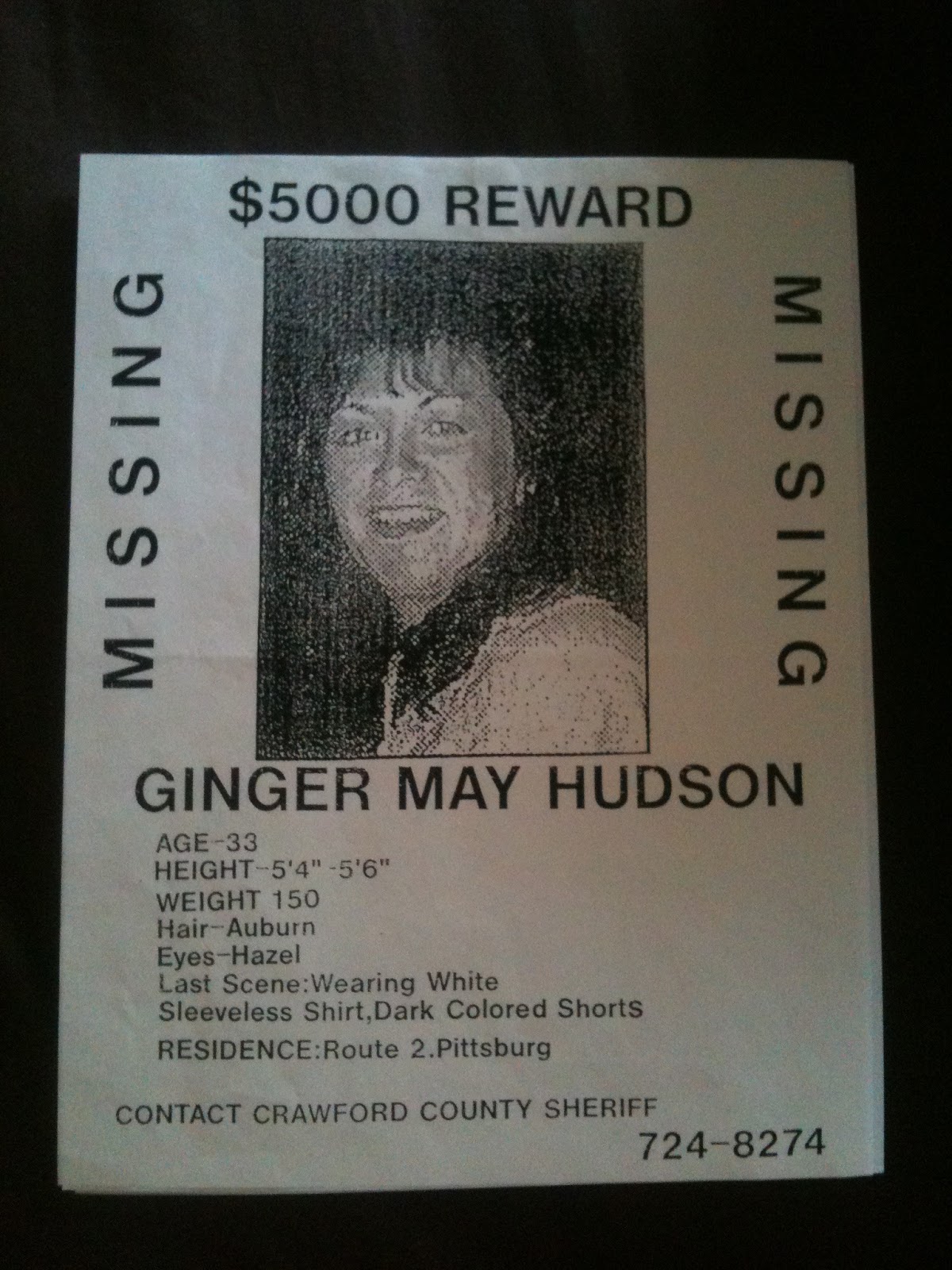 Missing Ginger