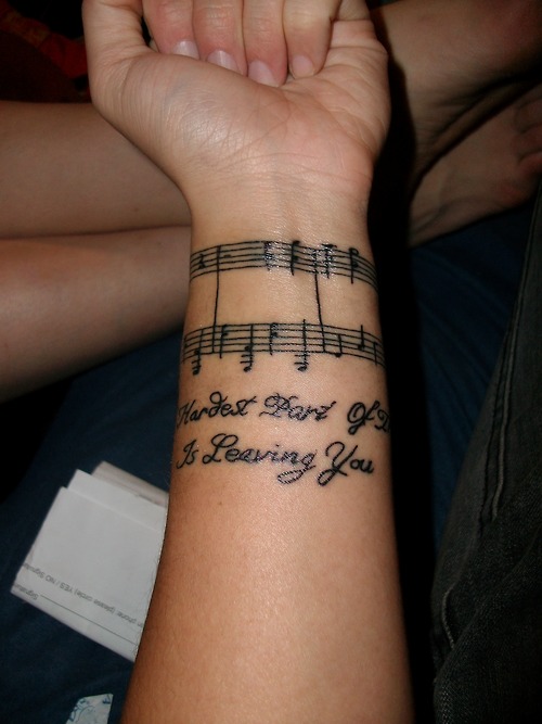 Tribal Tattoos Designs: Music Note Tattoos Designs