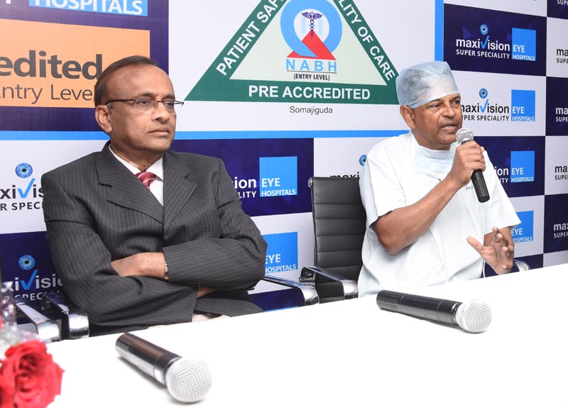 MaxiVision Eye Hospital gets Pre Accreditation Entry Level ...