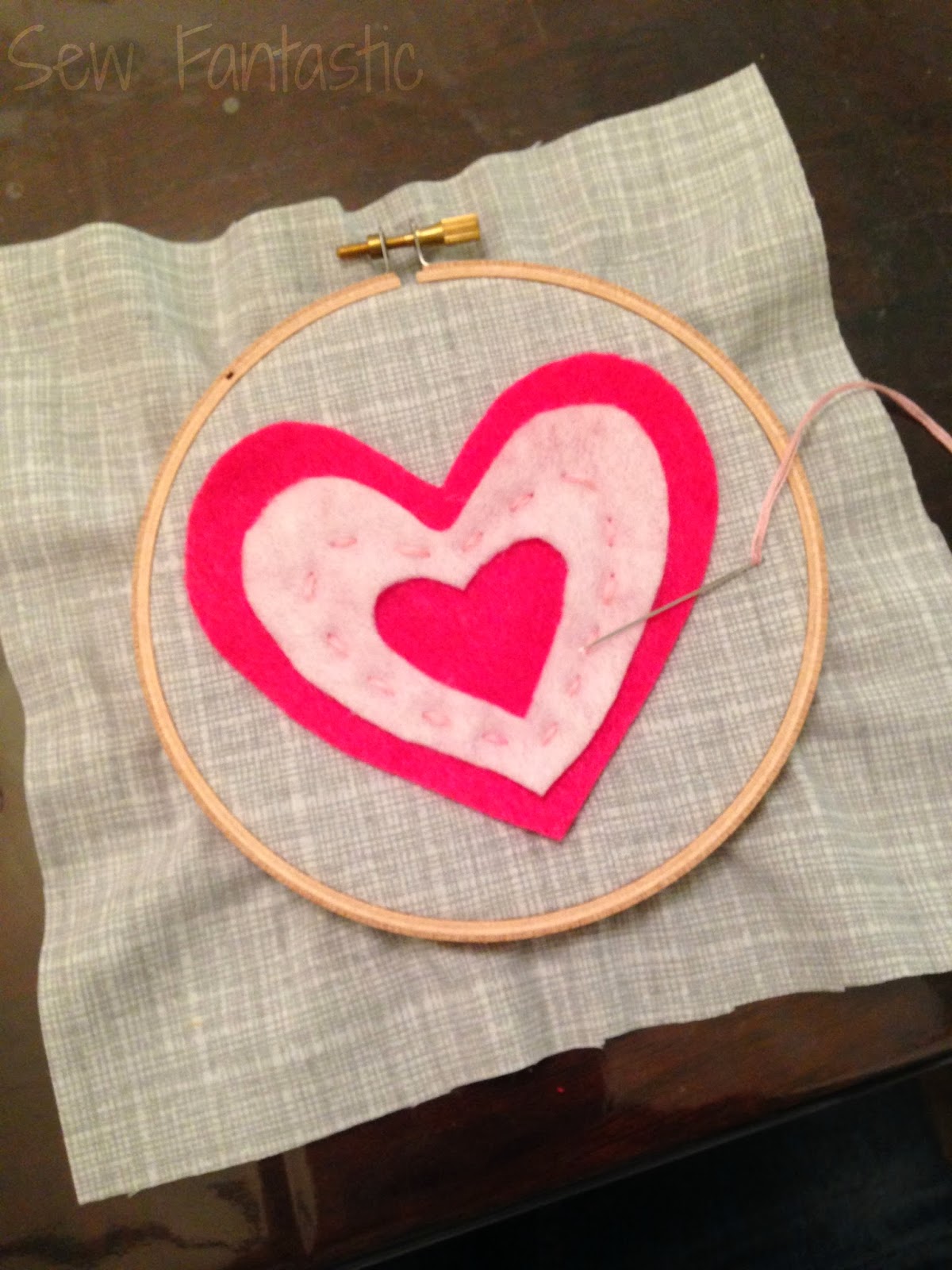 Sew Fantastic: Valentine Hoops