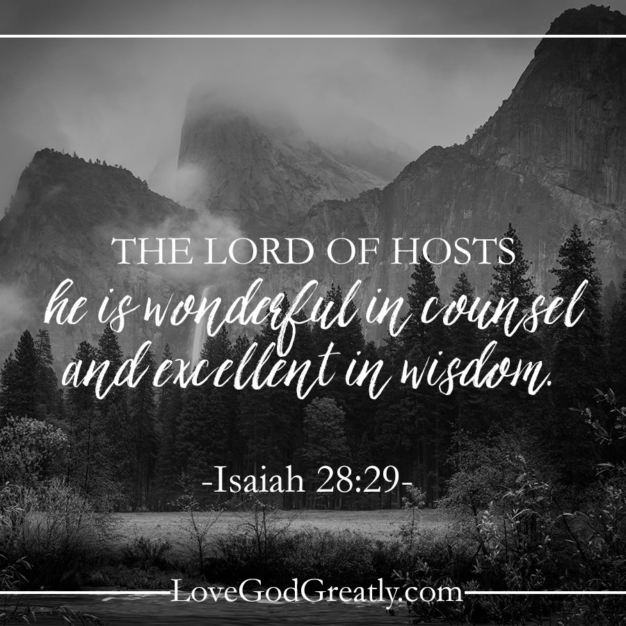 Living for God: Yahweh Sabaoth