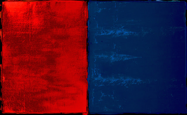 Píxeles y neuronas: Color rojo y color azul.