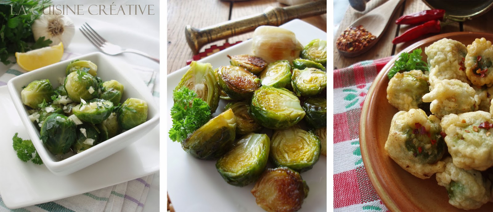 La cuisine creative: Prokulice na 3 načina + posni jelovnik