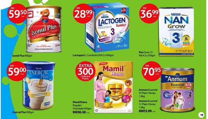 Our children are growing up: Tesco milk powder promotion (23 February ...