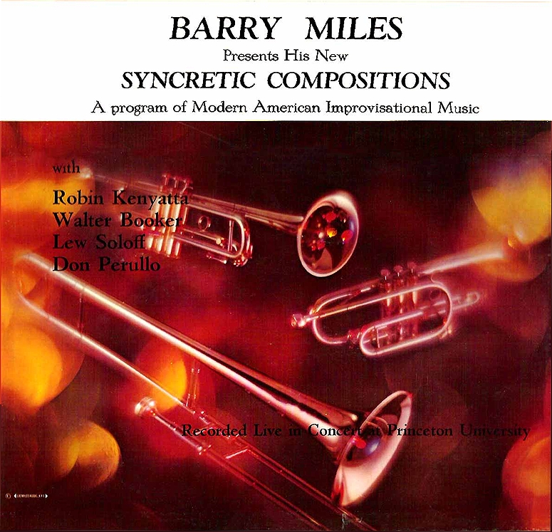 Eclectic Collection: Barry Miles presents his {new} Syncretic ...
