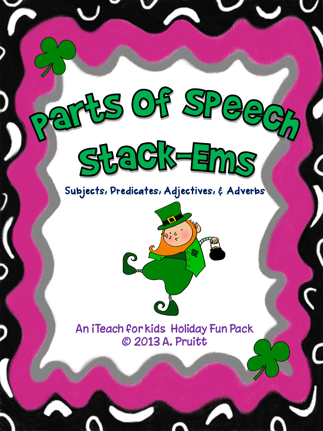 iTeach: Freebie Anchor Charts & St. Patrick's Day Game