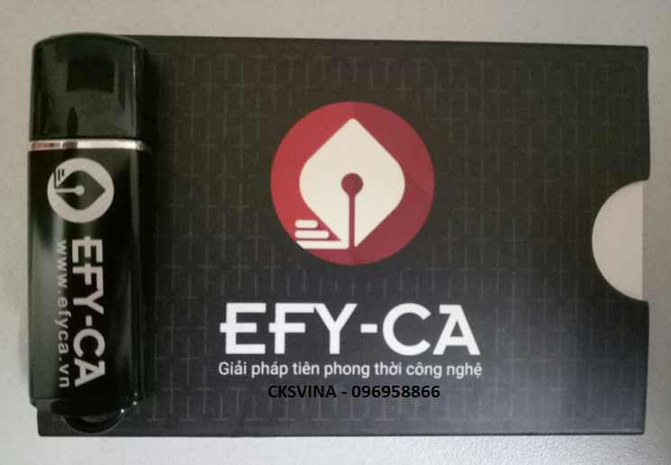 Bảng giá chữ ký số efy ca giá rẻ TPHCM