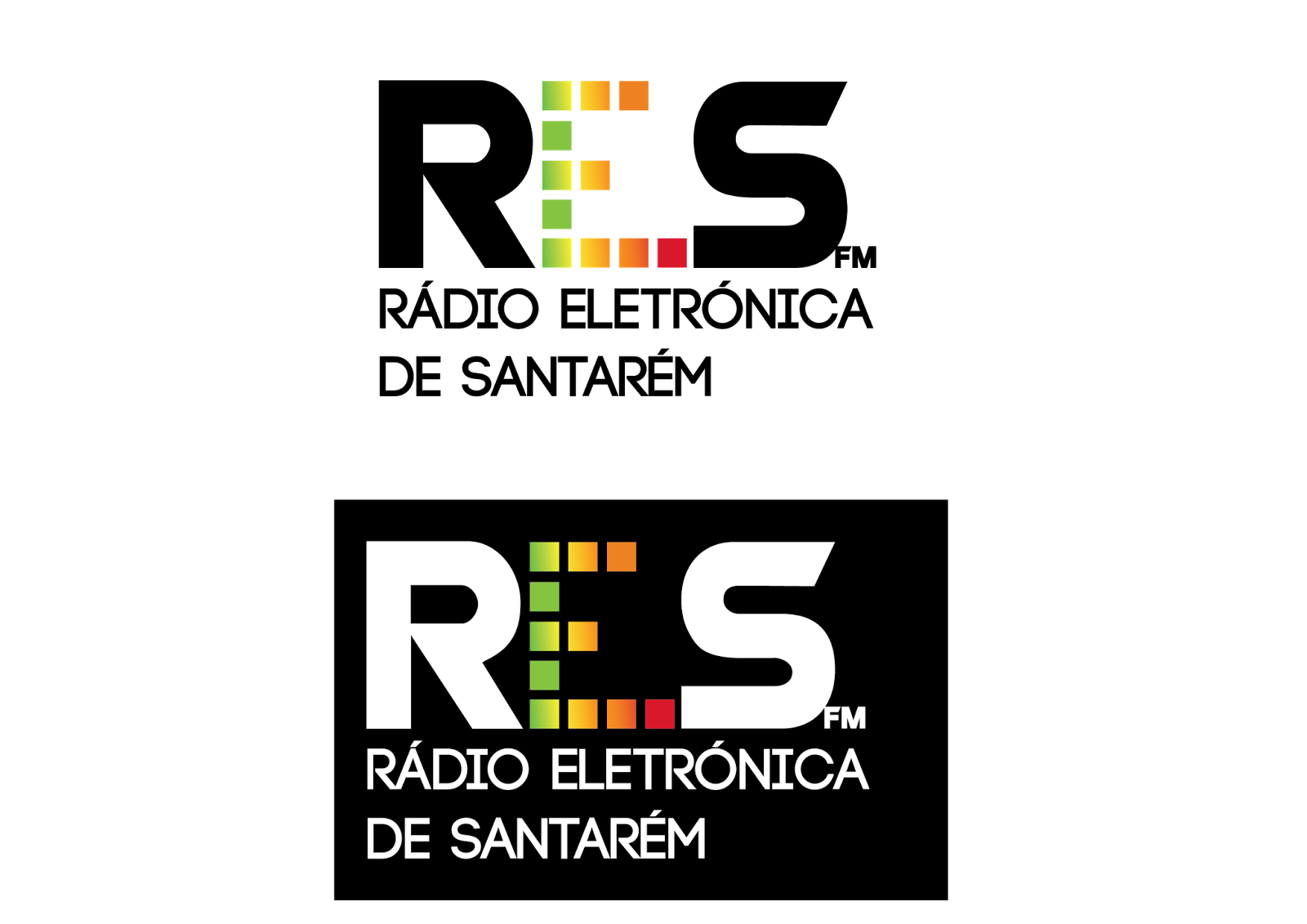 Técnicas de Multimédia- Daniela Sardo: Proposta de Logotipos RES.fm