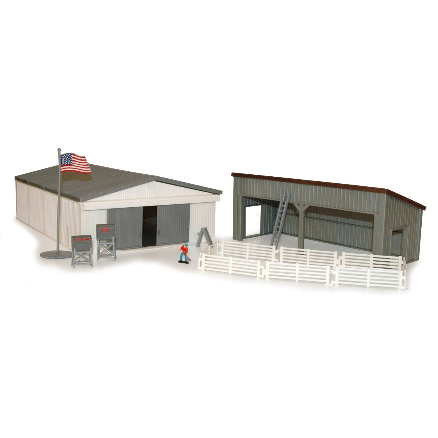 Quick and Easy 28mm Warehouses from Ertl Building Kits – Chicago ...