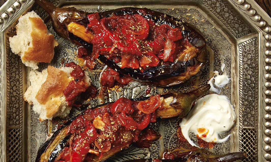 The Bohemian Budgie: Turkish Aubergine (Imam Bayildi)