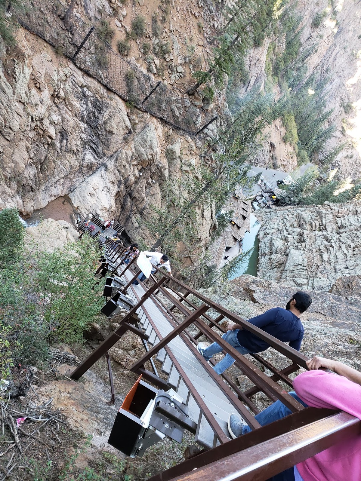 Fantastic Feathers: A Walk overlooking the waterfalls - Seven Falls ...