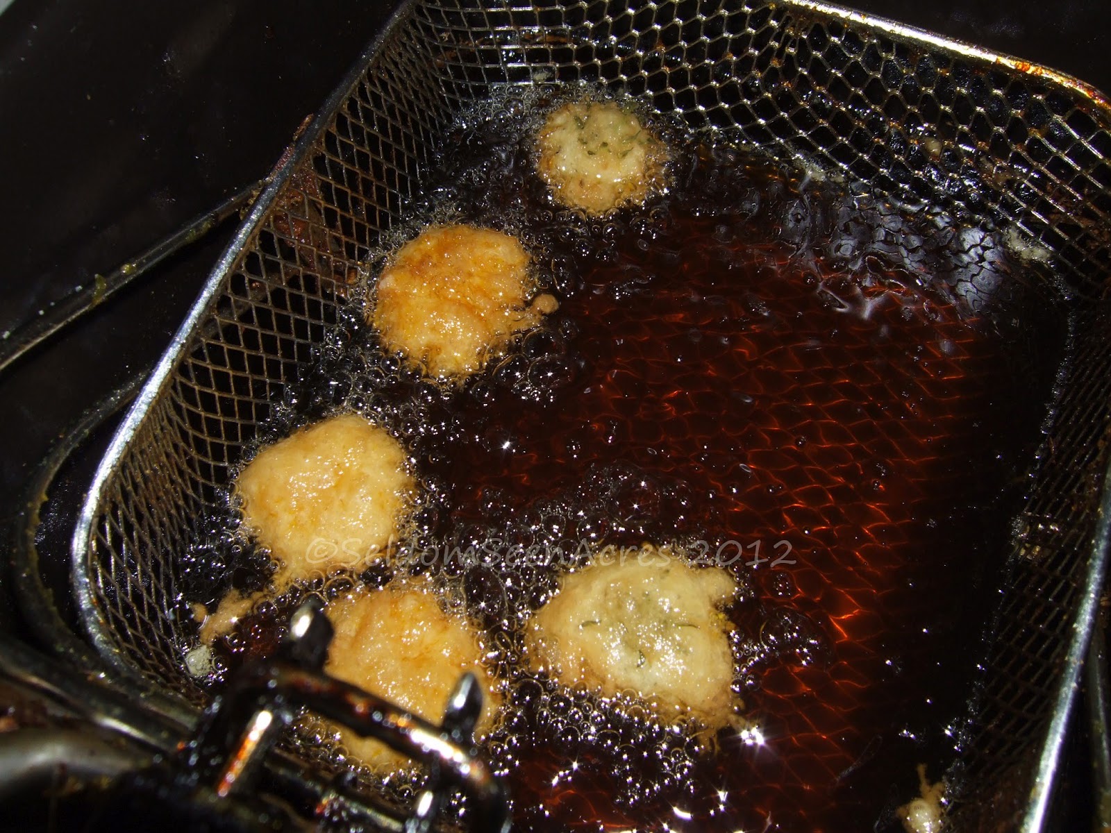 Seldom Seen Acres: Fried Dandelion Flowers