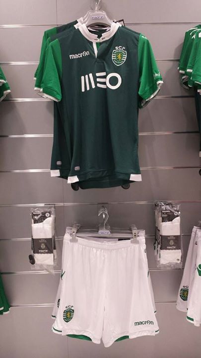 Sporting 14-15 Champions League Kit Unveiled - Footy Headlines