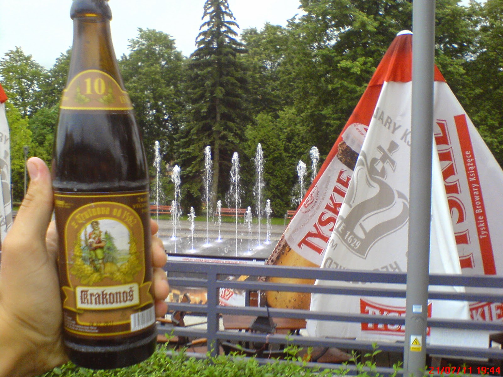 Kocham Piwo: 402. [Trutnov] Krakonoš Tmavé Vyčepni Pivo 10°