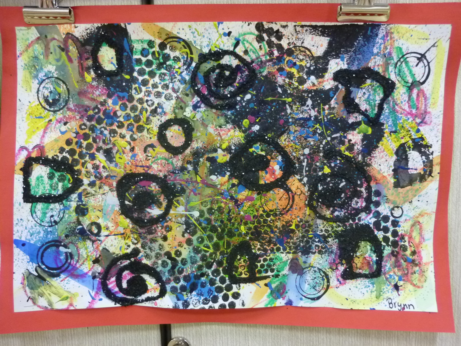 Mrs. Werner's Art Room: 5th Grade Non-Objective Paintings