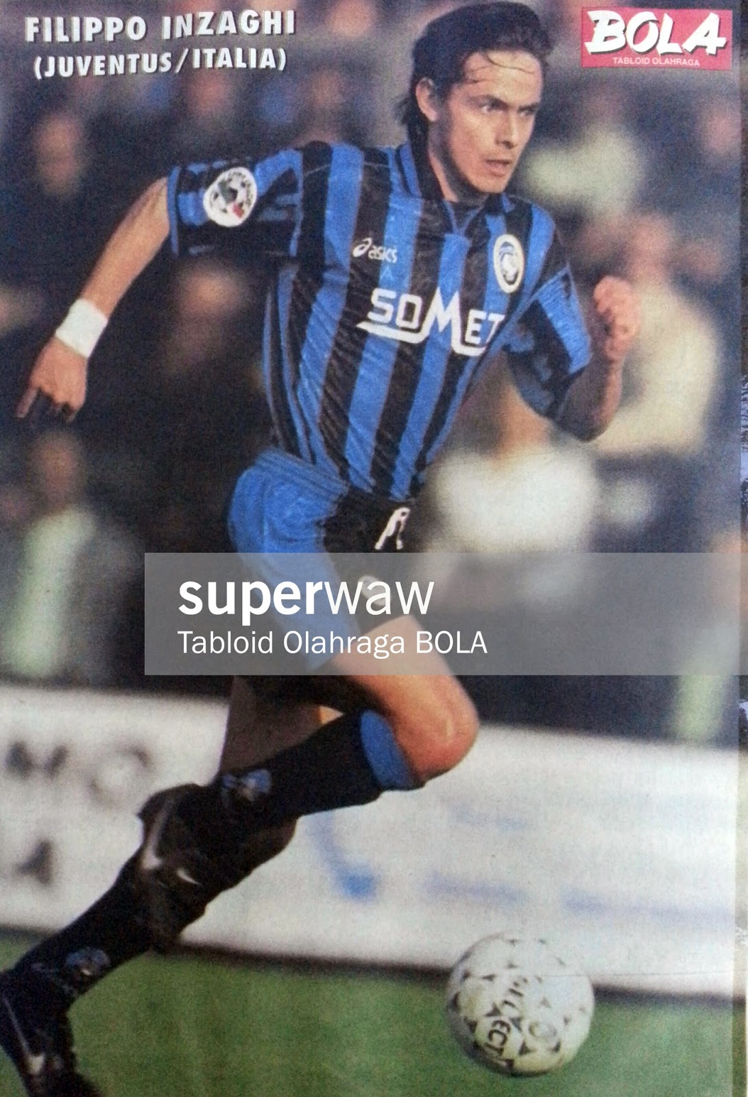 POSTER FILIPPO INZAGHI (ATALANTA 1997)