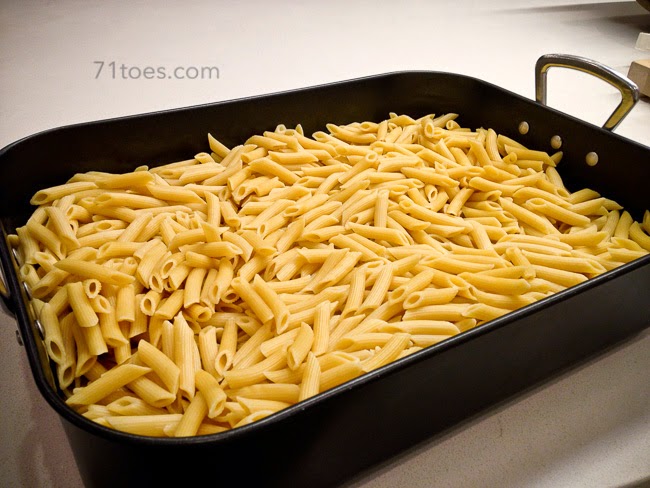 red and white pasta | 71 Toes | Bloglovin’