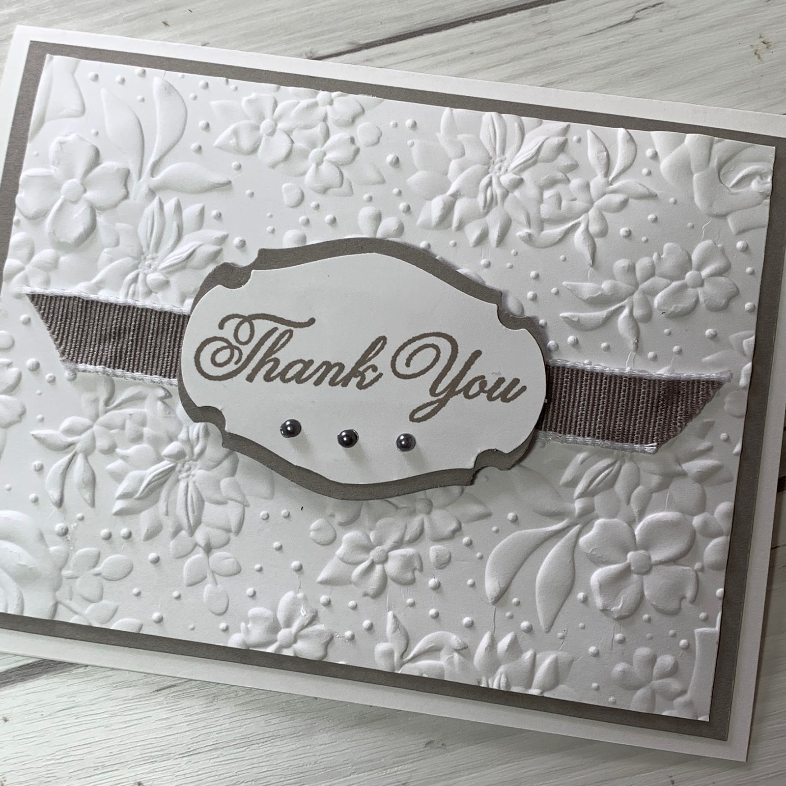 Stamped Sophisticates: Gray Granite and Country Floral Embossing Folder ...