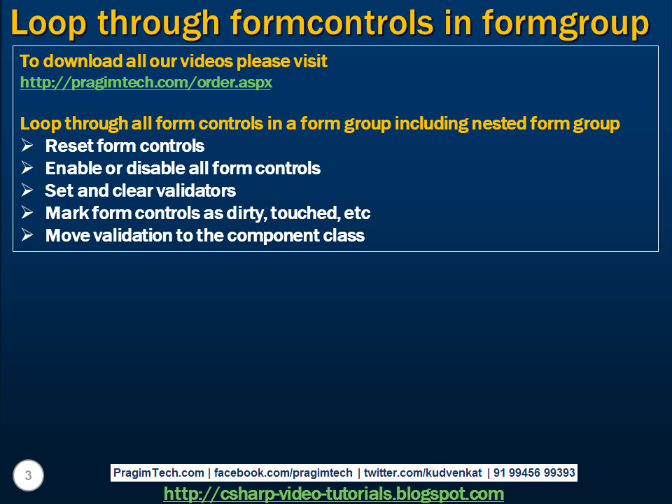 Sql server, .net and c# video tutorial: Loop through all form controls ...