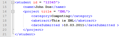 Sammut's Web Journal: Introduction to XML