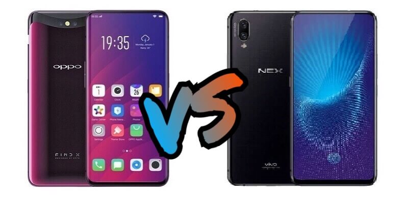 OPPO Find X versus Vivo NEX S