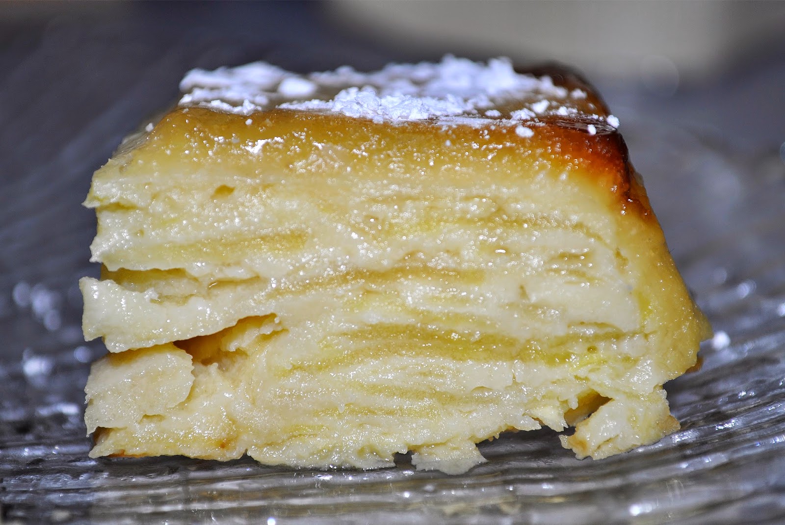 Gâteau invisible aux pommes