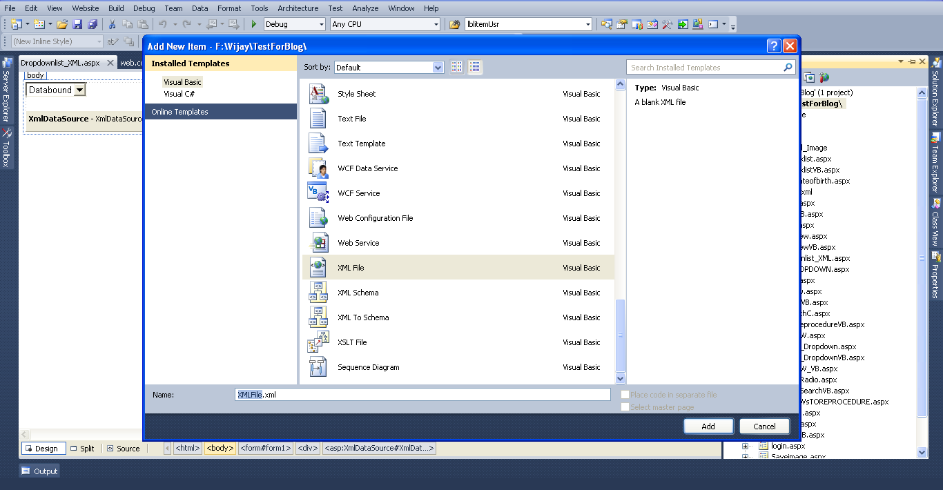 How To Bind Dropdownlist With Xml File In Aspmantra Aspnetmvcangularjsjquery 9316