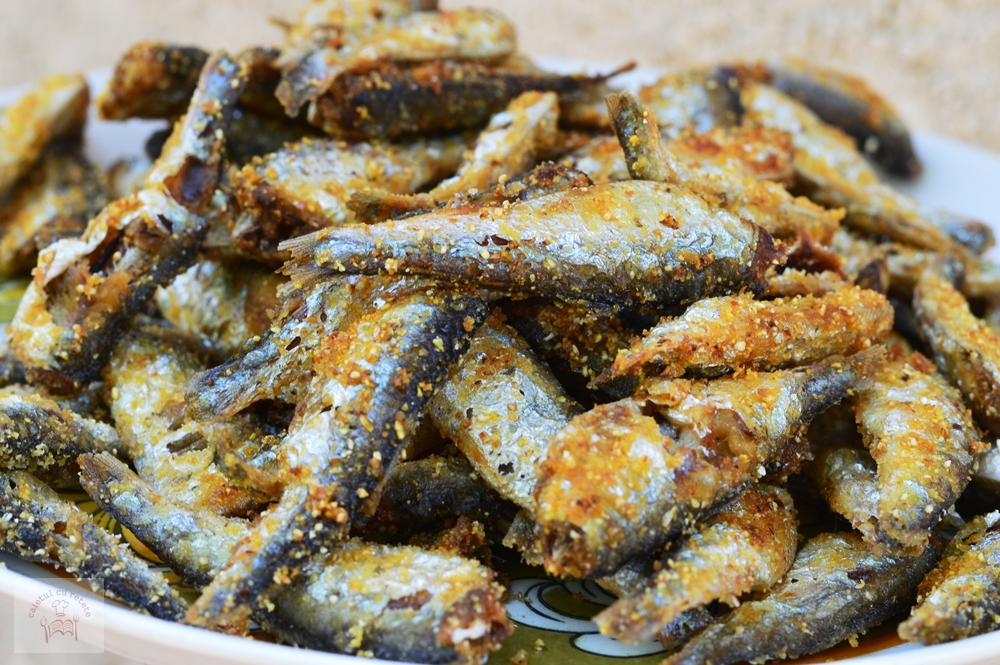 Sprot prajit (Hamsii prajite) - CAIETUL CU RETETE