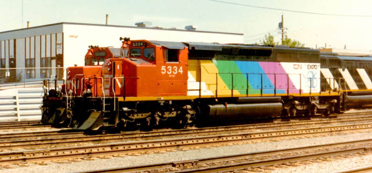 Trackside Treasure: CN Expo 86 Boxcars