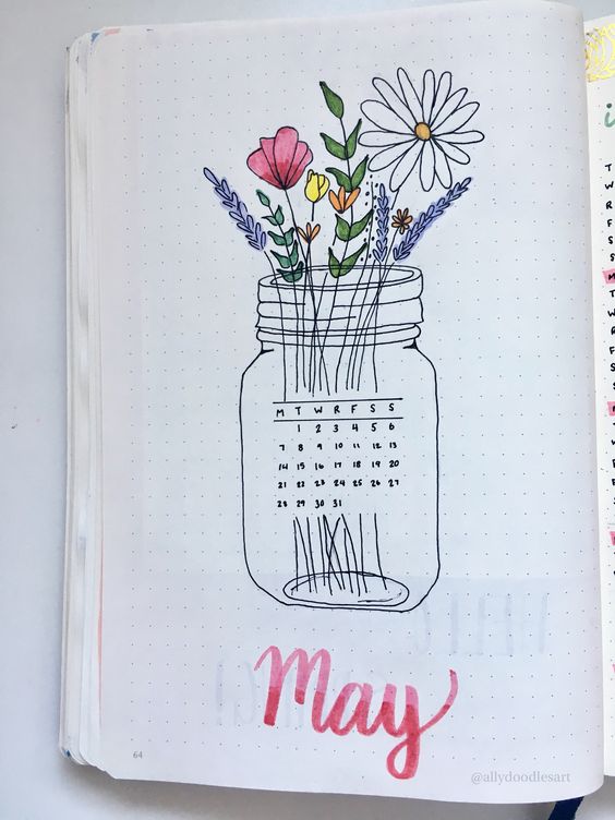 BULLET JOURNAL: 10 Capas de Maio para você se inspirar - BLOG ALINE RIBEIRO