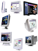 INFORMATICA: Tipos de monitores o pantallas