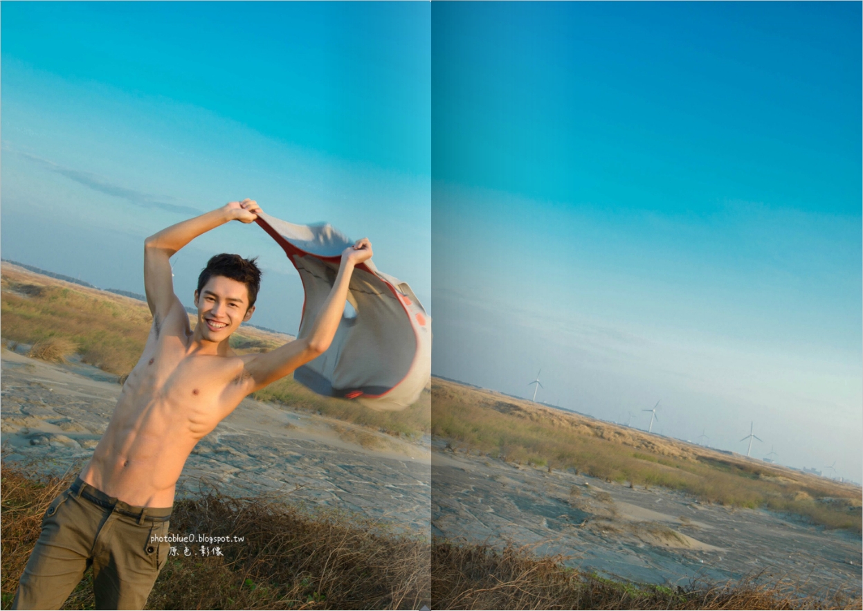 HOT MALE MODELS: Blue Man 20 - EX