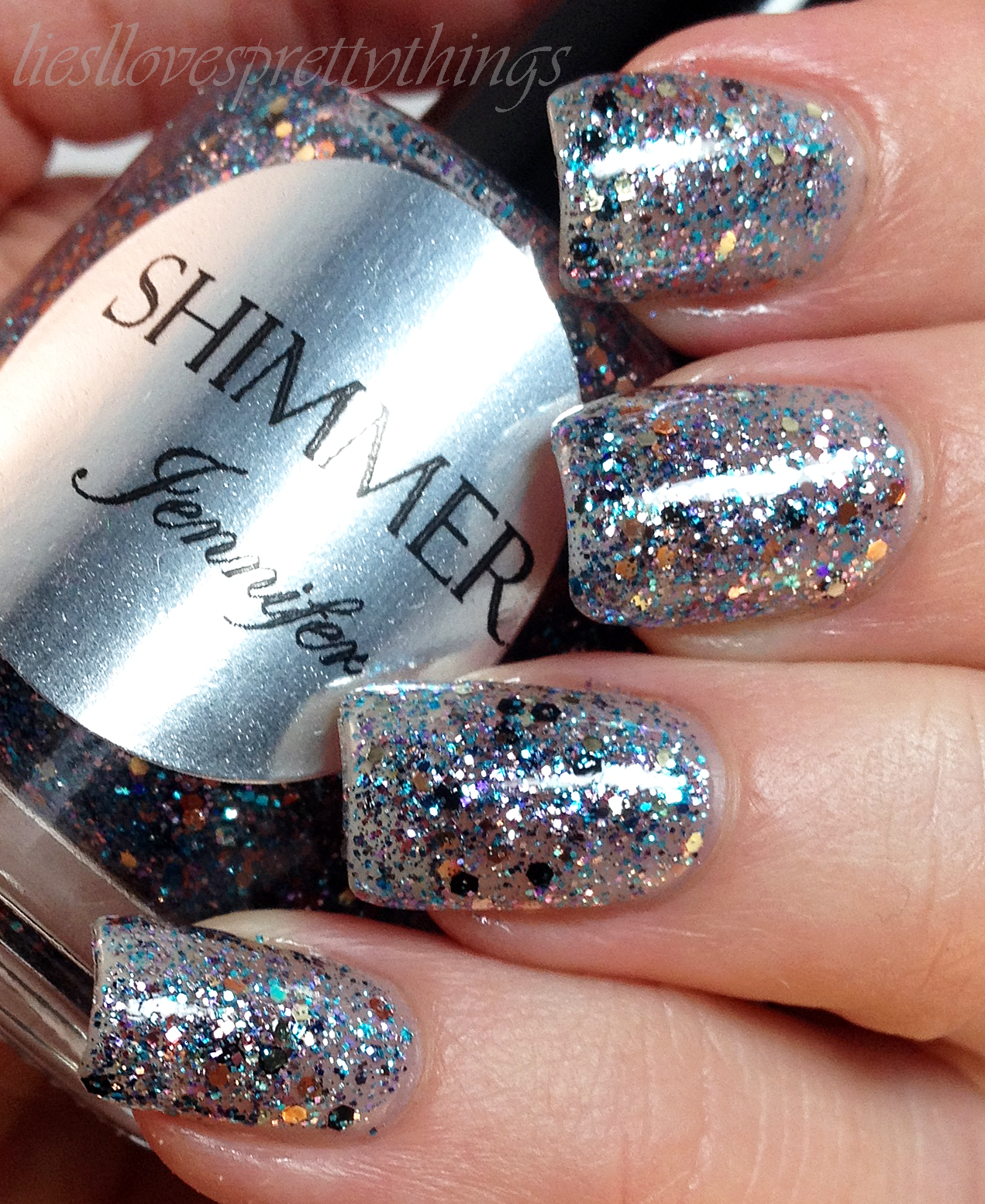 Liesl Loves Pretty Things: Shimmer Jennifer, Jacki, & Adrienne