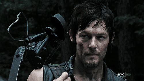 AKI GIFS: Gifs animados Daryl Dixon (The Walking Dead)