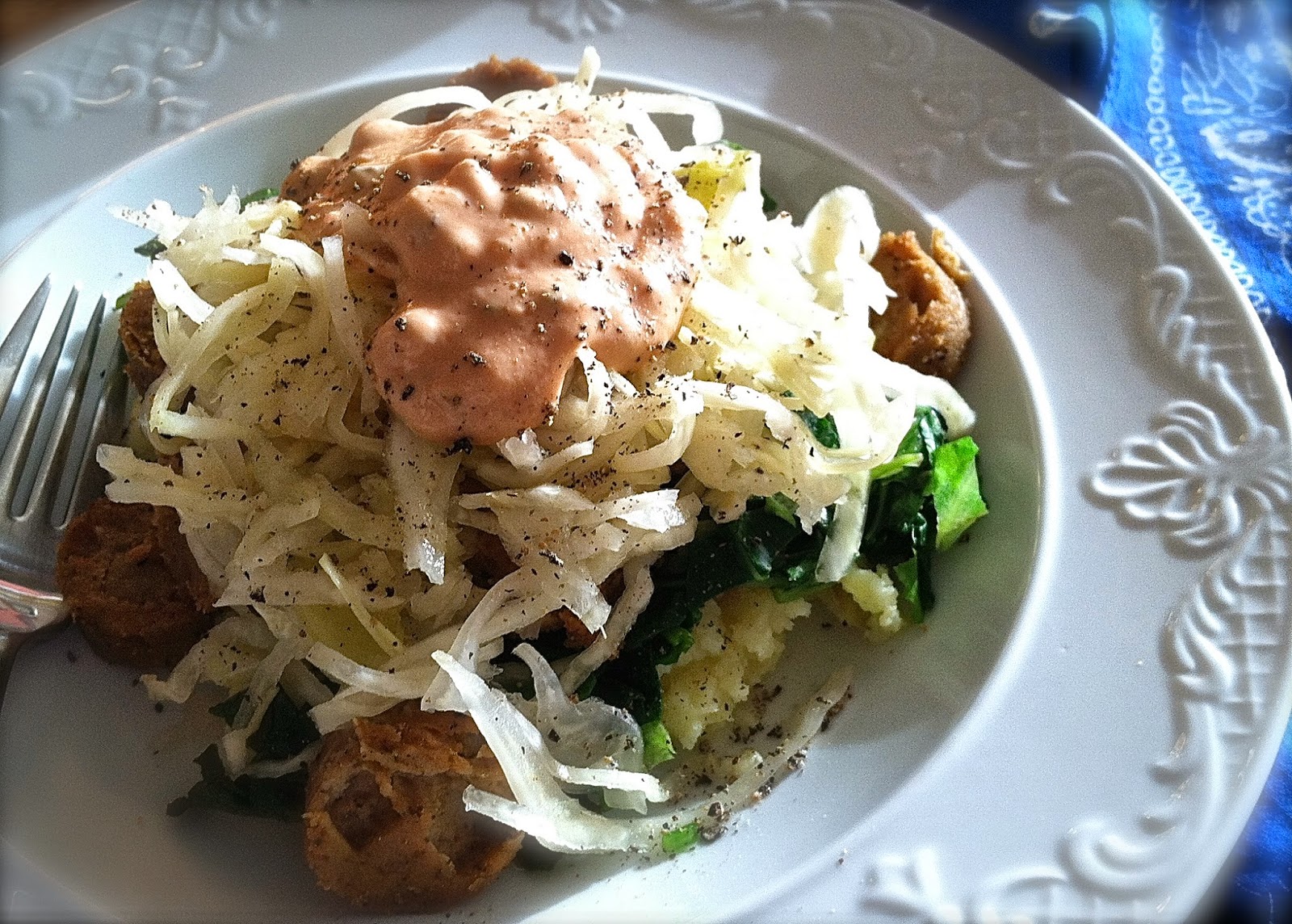 Positively Vegan: Vegan Reuben Bowl