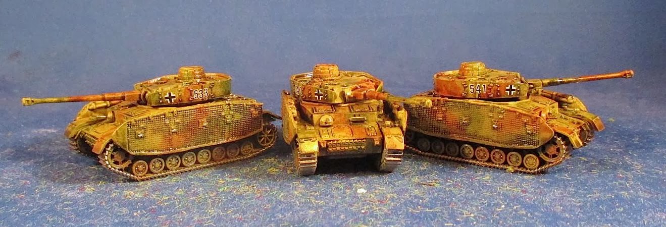 Bob's Miniature Wargaming Blog: 15mm Panzer 4s