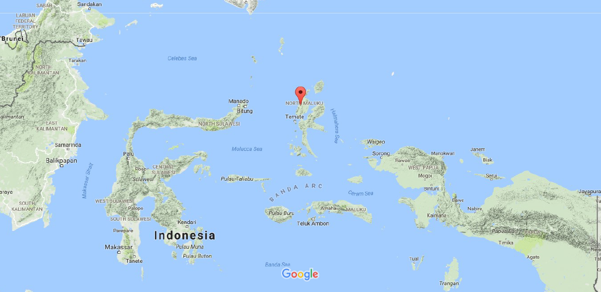 Sciency Thoughts: Eruptions on Mount Ibu, Halmahera, Indonesia.