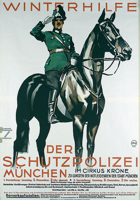 Flyer Goodness: Vintage German Ads by Ludwig Hohlwein