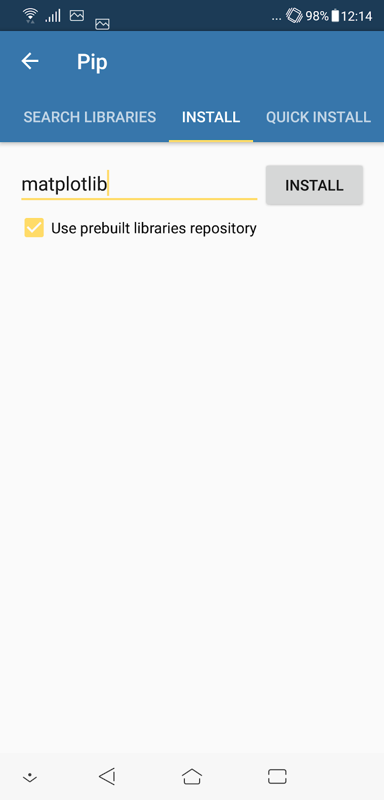 一個地球人在臺北: Android 手機上的 Python IDE: Pydroid 3