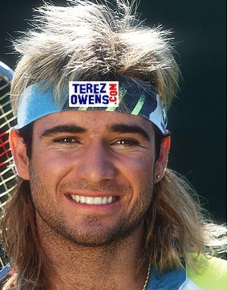 Top Tennis Players: Andre Agassi Young