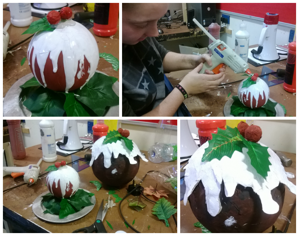 Behind the Scenes : Christmas Carol. Props.