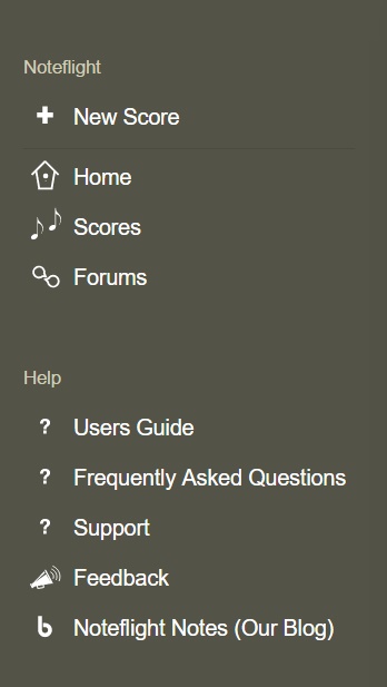 超精緻、絕美設計的線上打譜軟體NoteFlight